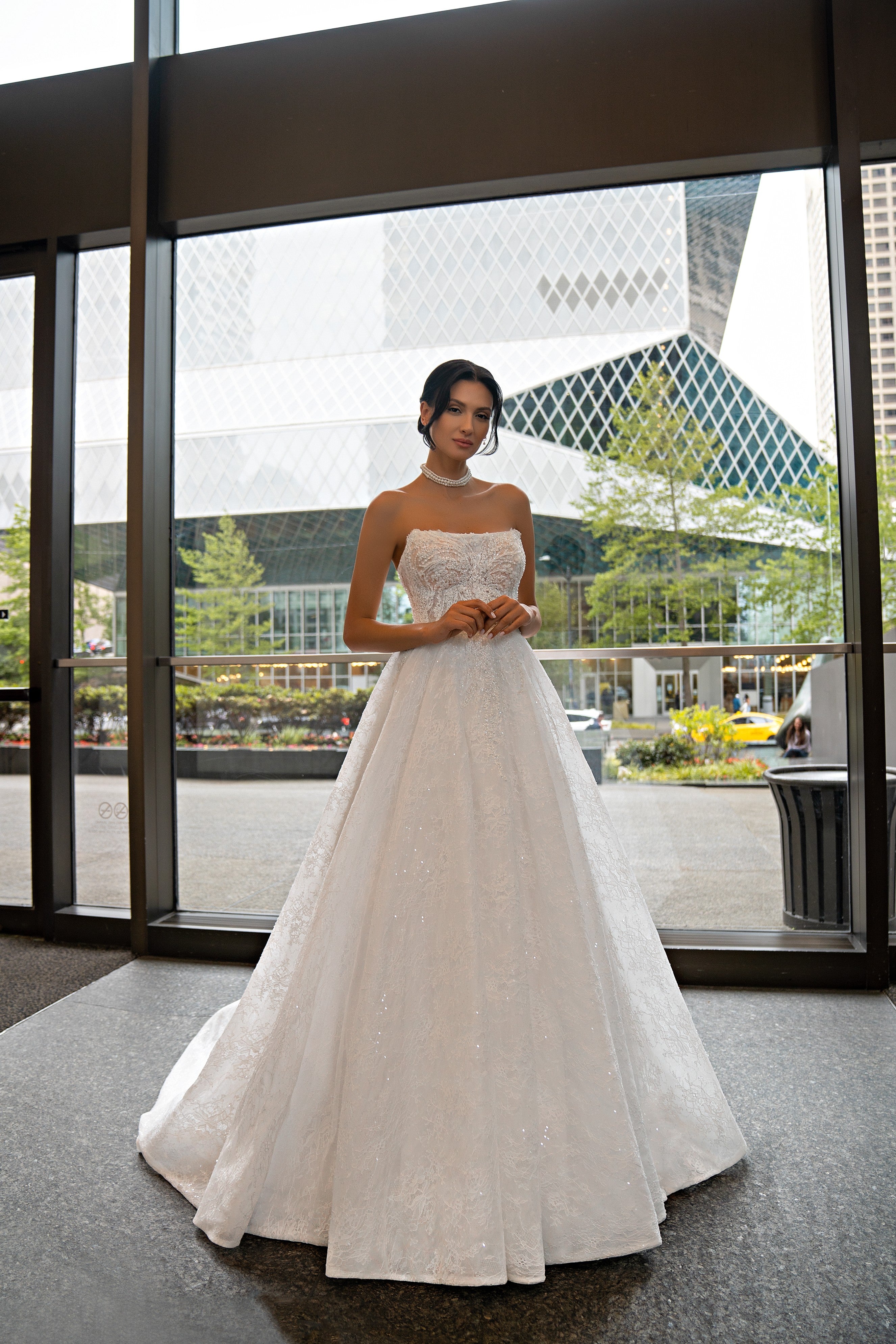 SN-265 SASHA Princess-Style Wedding Dress | Marelli Exclusive