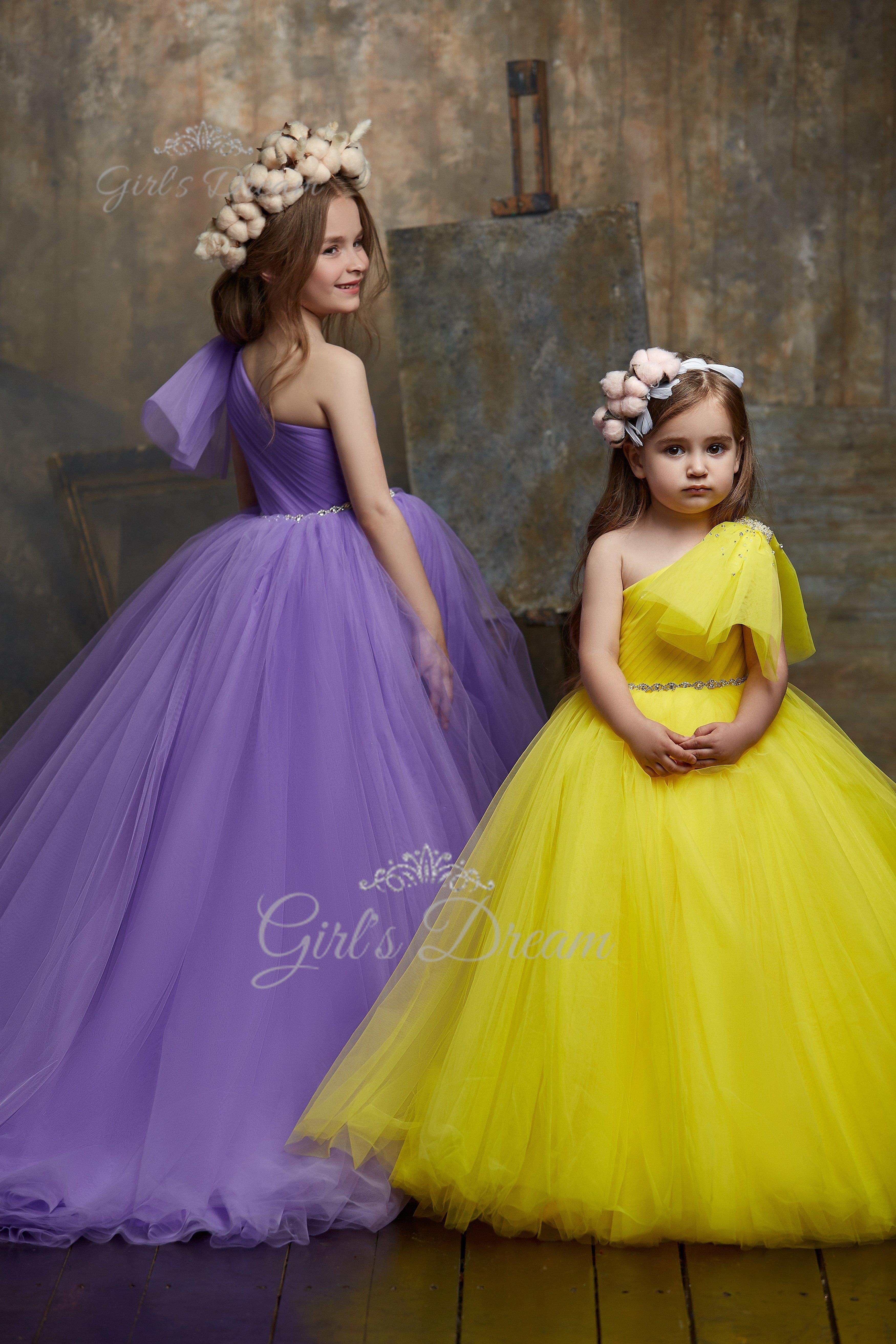 Pentelei 3050 One-Shoulder Dress with Bow Tie and Exquisite Beading ...